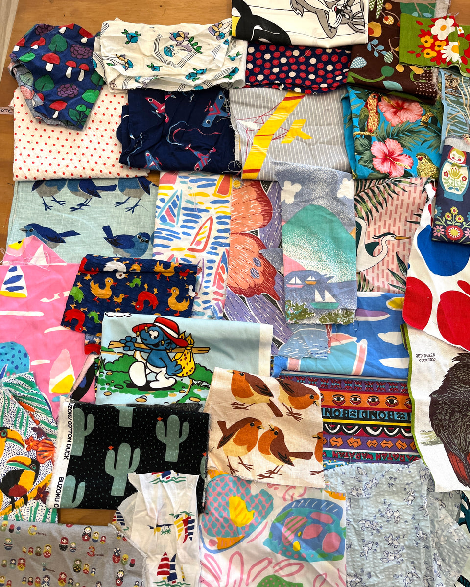 Fabric Scrap Packs NOVELTY – Rubyraisin