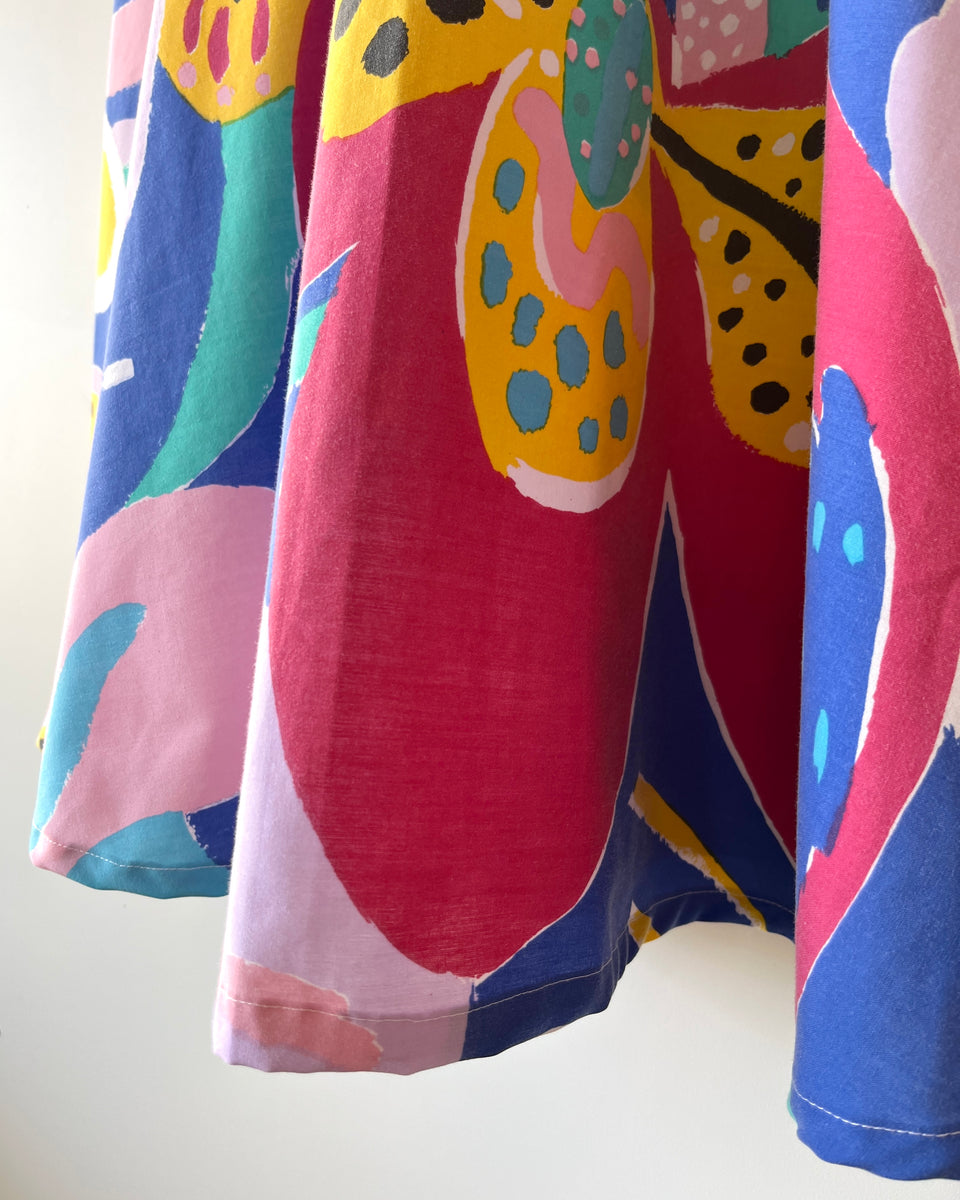 Calypso Dress Vintage Ken Done Flowers By The Sea 12 – Rubyraisin